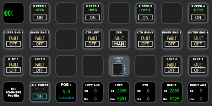 StreamDeck XL and SD+ Profile for iniBuilds A340-300 (AAO) para ...