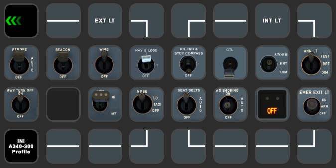 StreamDeck XL and SD+ Profile for iniBuilds A340-300 (AAO) 对于 Microsoft ...