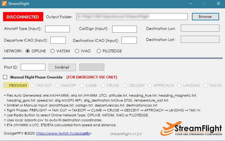 StreamFlight - Your OBS Streaming Companion for Microsoft Flight ...
