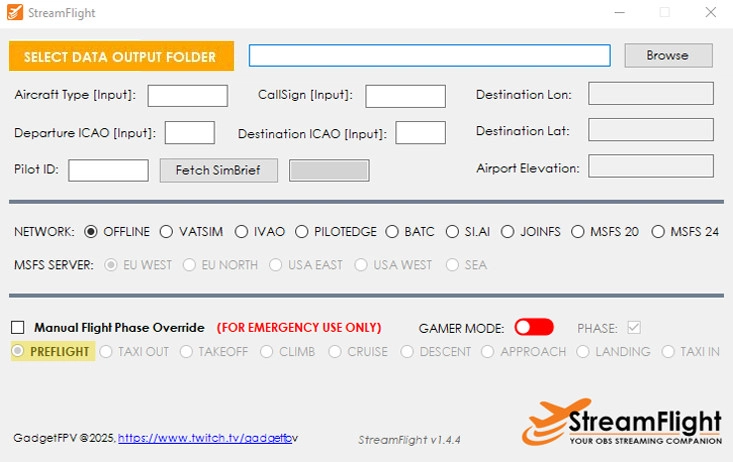 StreamFlight - Your OBS Streaming Companion for Microsoft Flight ...