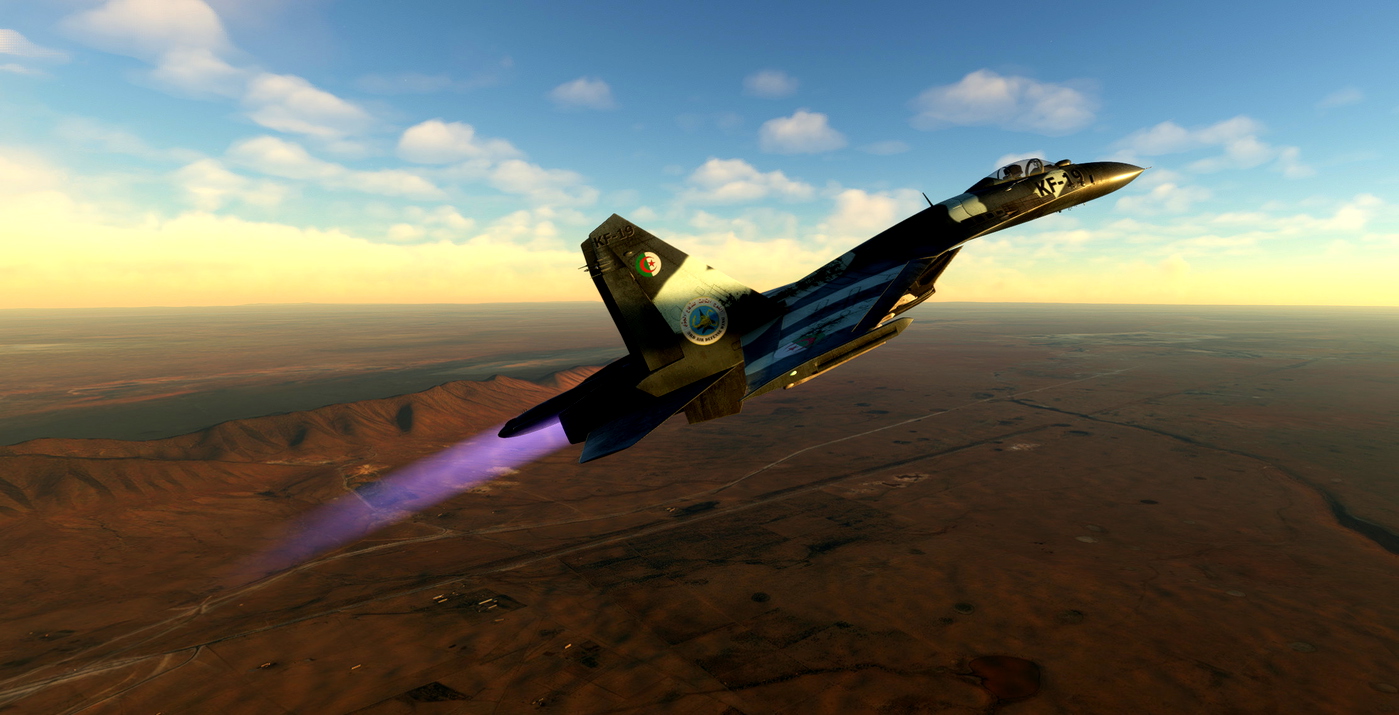 SU-27 Algerian Air Force Livery Pack - 11 Variations for MSFS for ...