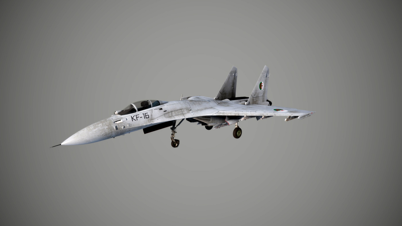 SU-27 Algerian Air Force Livery Pack - 11 Variations for MSFS for ...