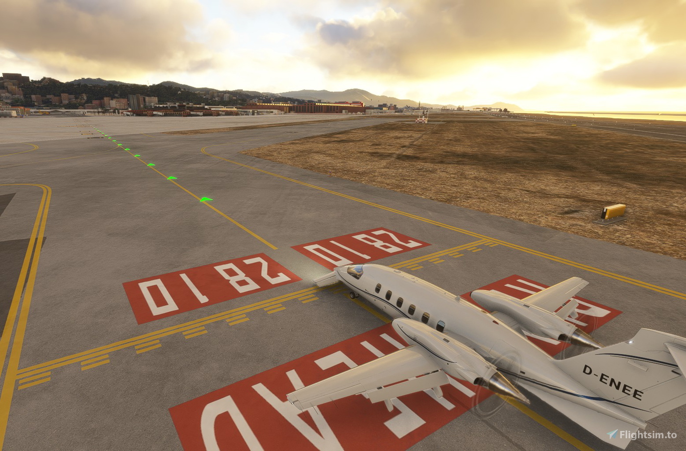 Subdued Taxi Path Symbol для Microsoft Flight Simulator | MSFS