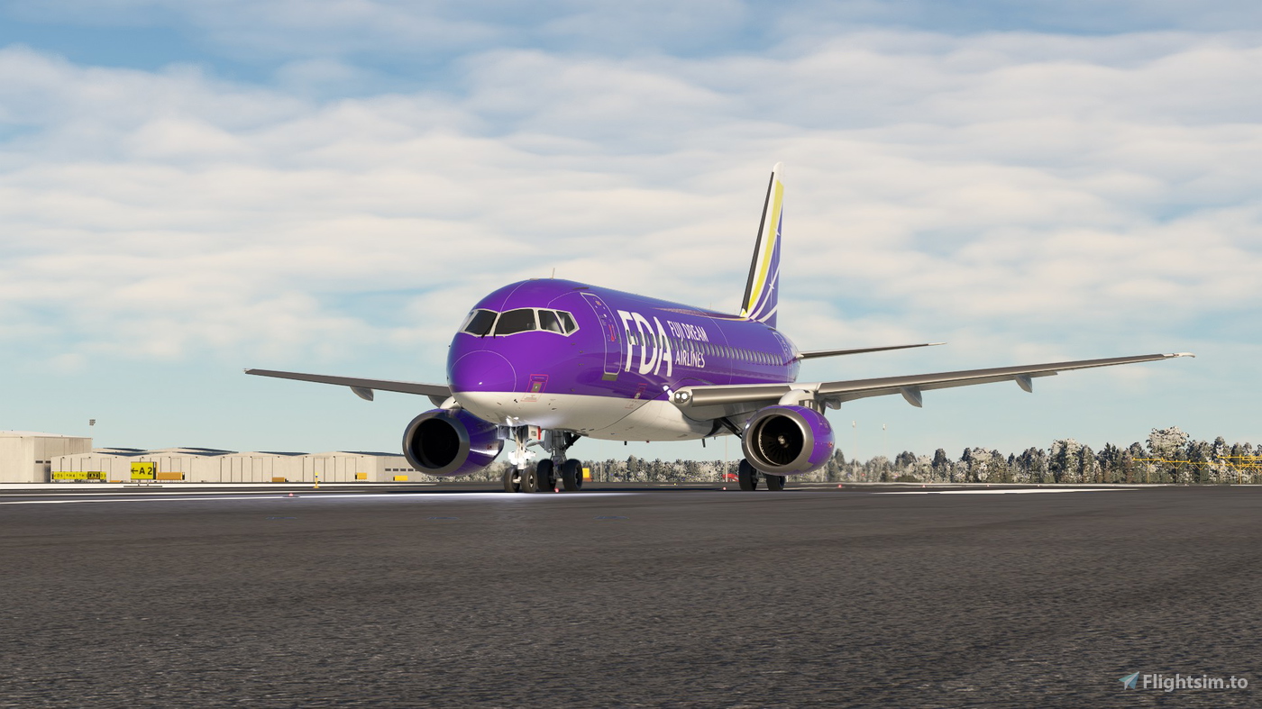 Sukhoi Superjet 100-95 Fuji Dream Airlines JA06FJ (Purple Livery) for ...