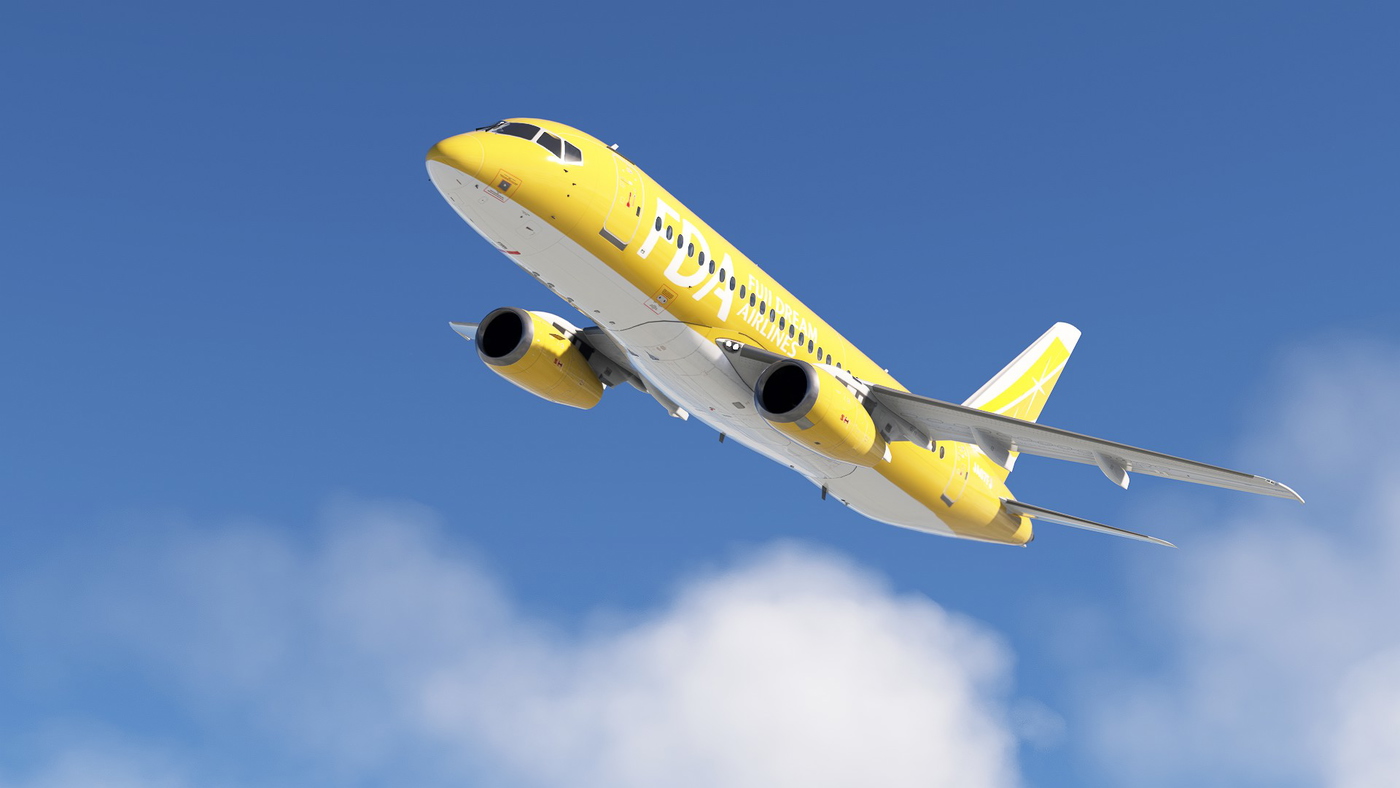 Sukhoi Superjet 100-95 Fuji Dream Airlines JA07FJ (Yellow Livery) for ...