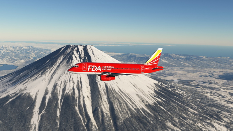 Sukhoi Superjet 100 Fuji Dream Airlines FA01FJ (Red Livery) for ...