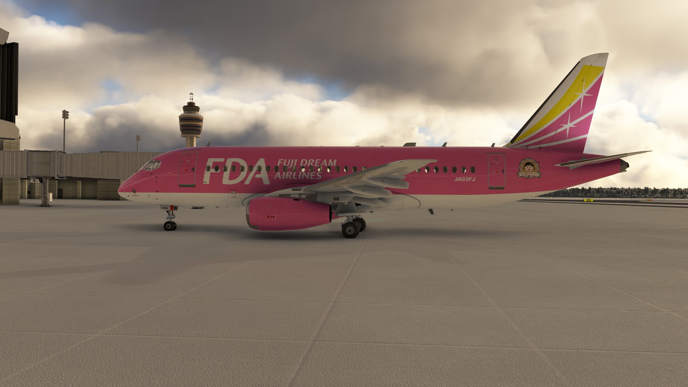 Sukhoi Superjet 100 Fuji Dream Airlines FA03FJ (Pink Livery) for ...