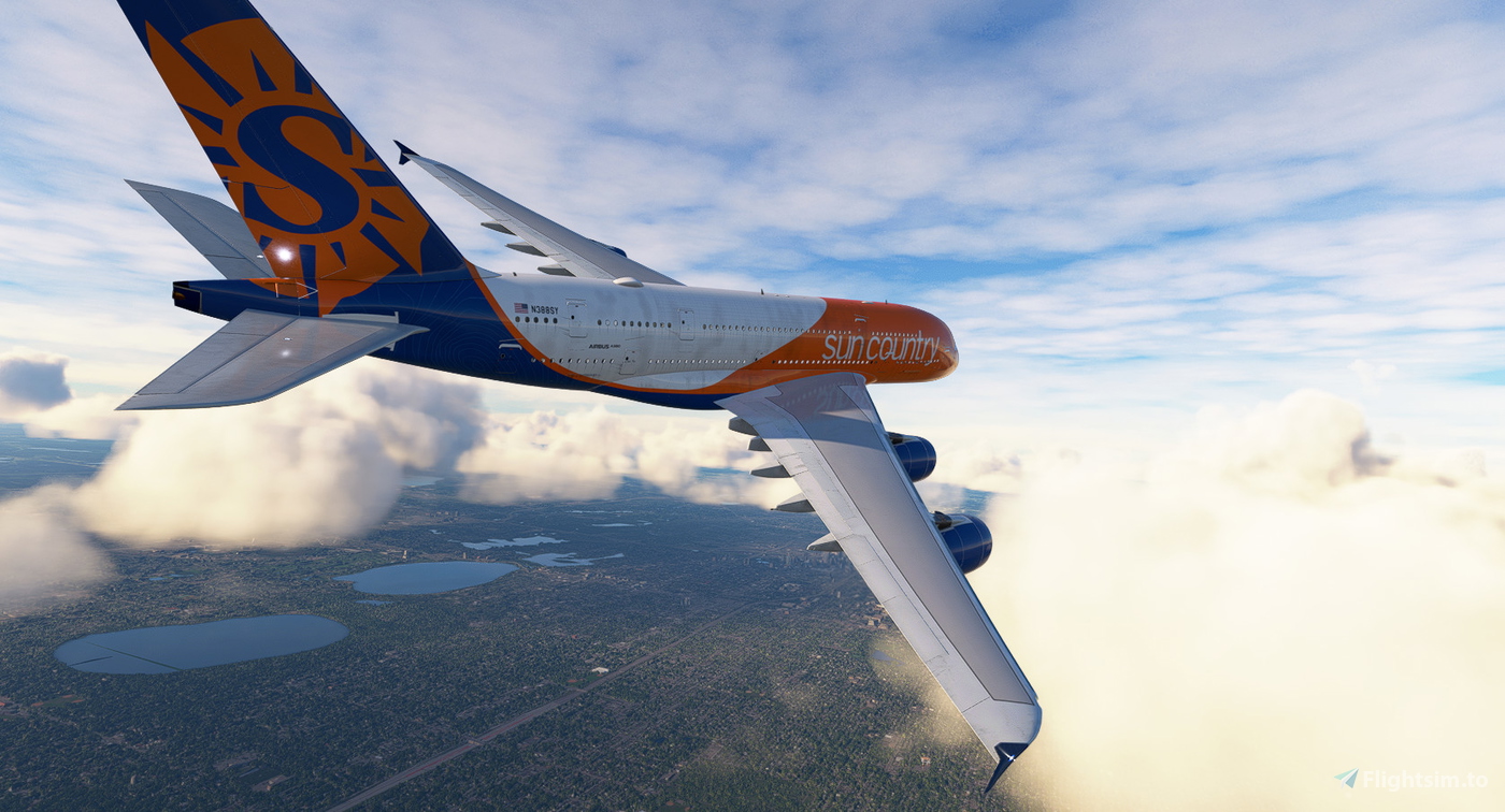Sun Country Airlines N388SY pro Microsoft Flight Simulator | MSFS