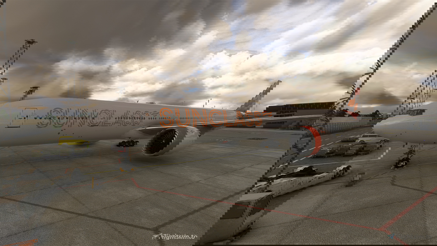 Sunclass Airlines + Cabin PMDG 777-300ER for Microsoft Flight Simulator ...