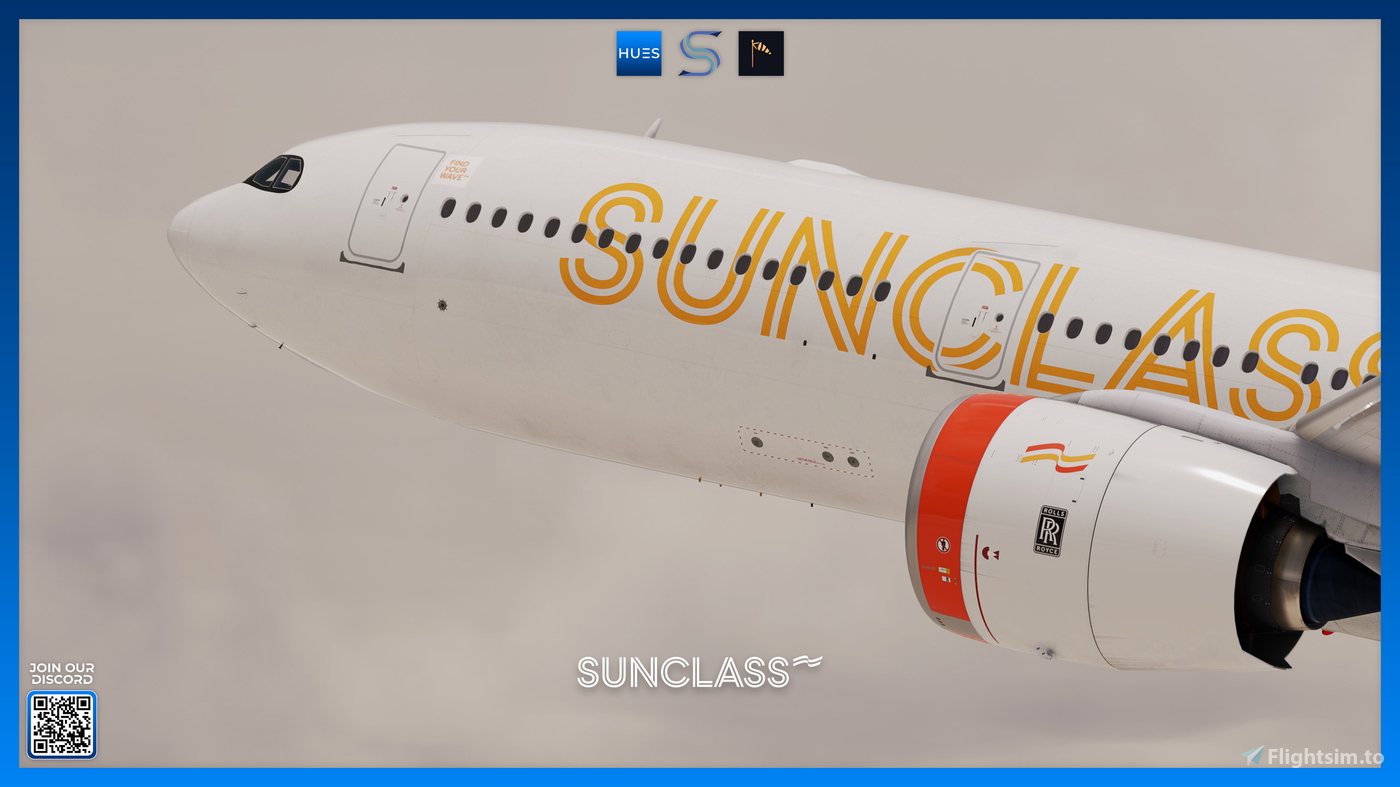 Sunclass Airlines Fleet | Headwind A330 NEO | 8K & 4K for Microsoft ...