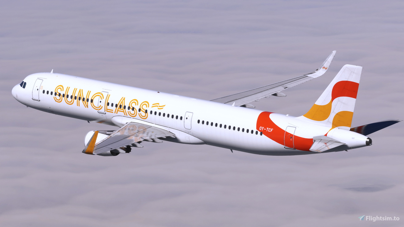 Sunclass Airlines [Fleet] w/Cabin - Fenix A321 for Microsoft Flight ...