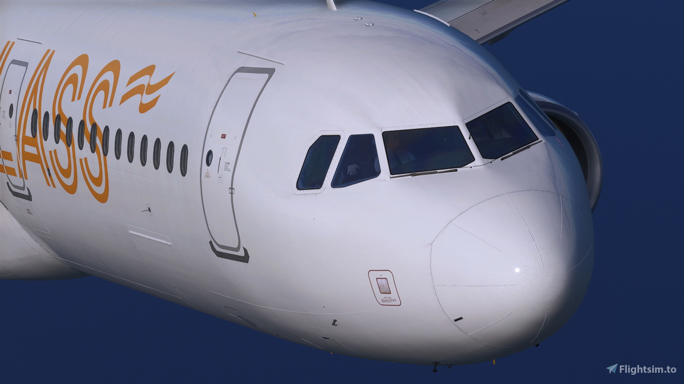 Sunclass Airlines [Fleet] w/Cabin - Fenix A321 for Microsoft Flight ...