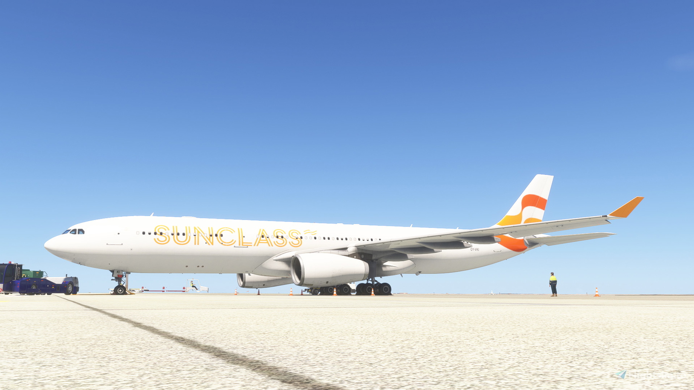 Sunclass OY-VKI livery for Inibuilds A330-300RR MSFS2024 (with cabin ...