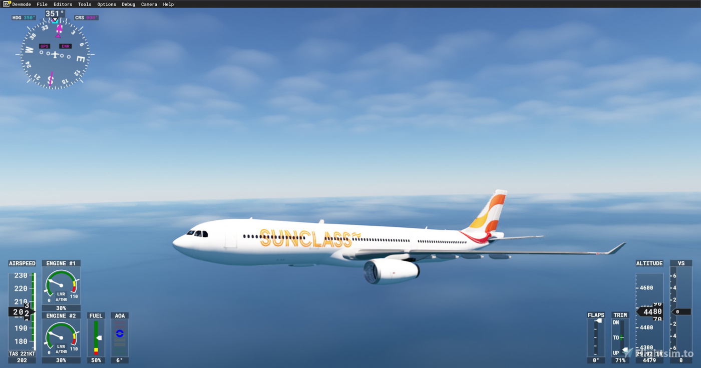 Sunclass PMP A330-300 for Microsoft Flight Simulator | MSFS