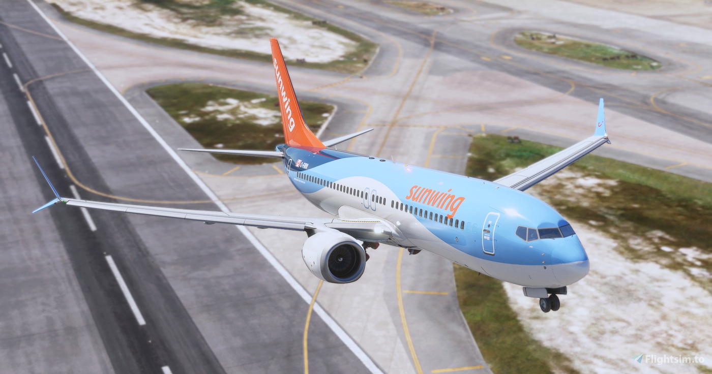 Sunwing C-FIRN | iFly 737 MAX 8 for Microsoft Flight Simulator | MSFS