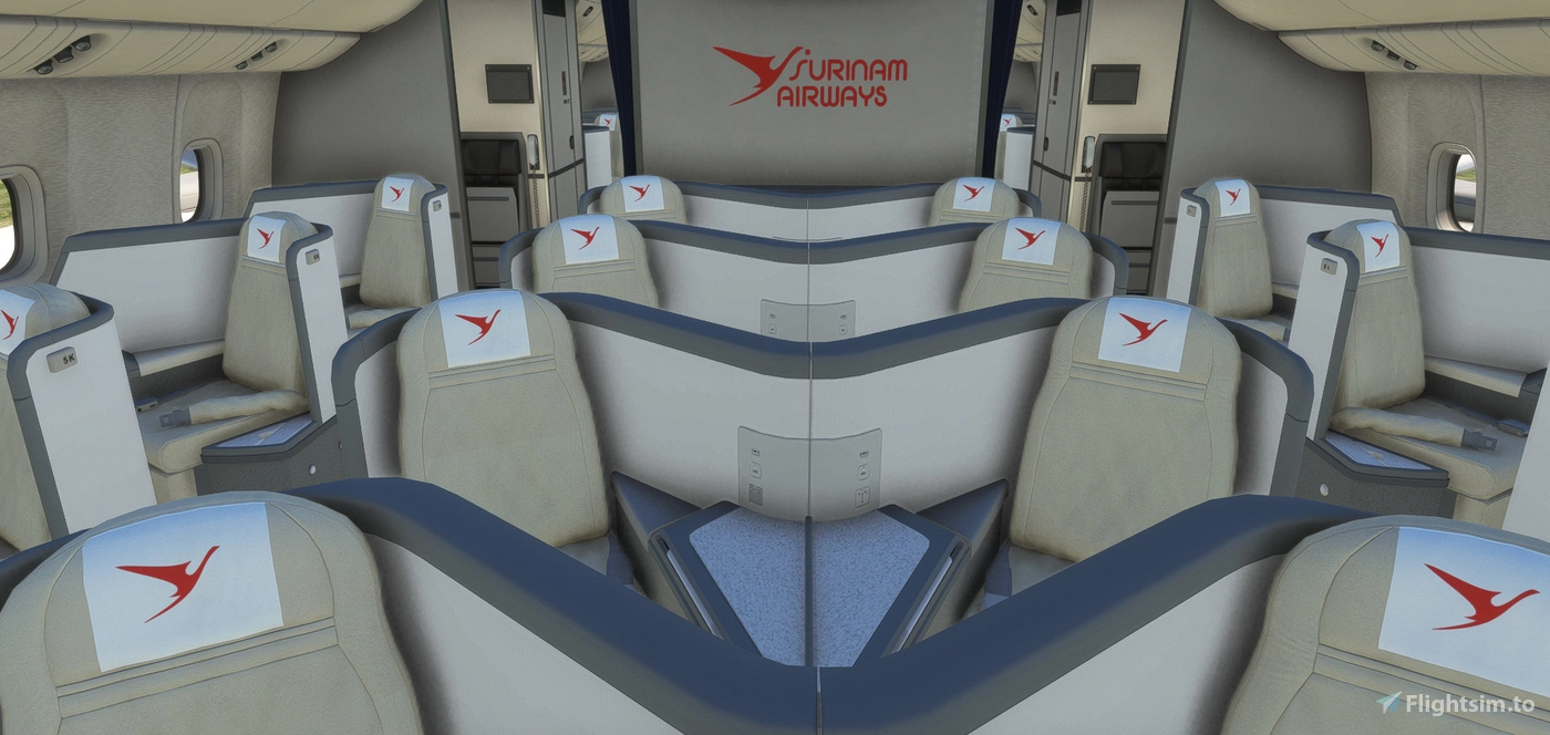 Surinam Airways (PZ-TCU) para Microsoft Flight Simulator | MSFS
