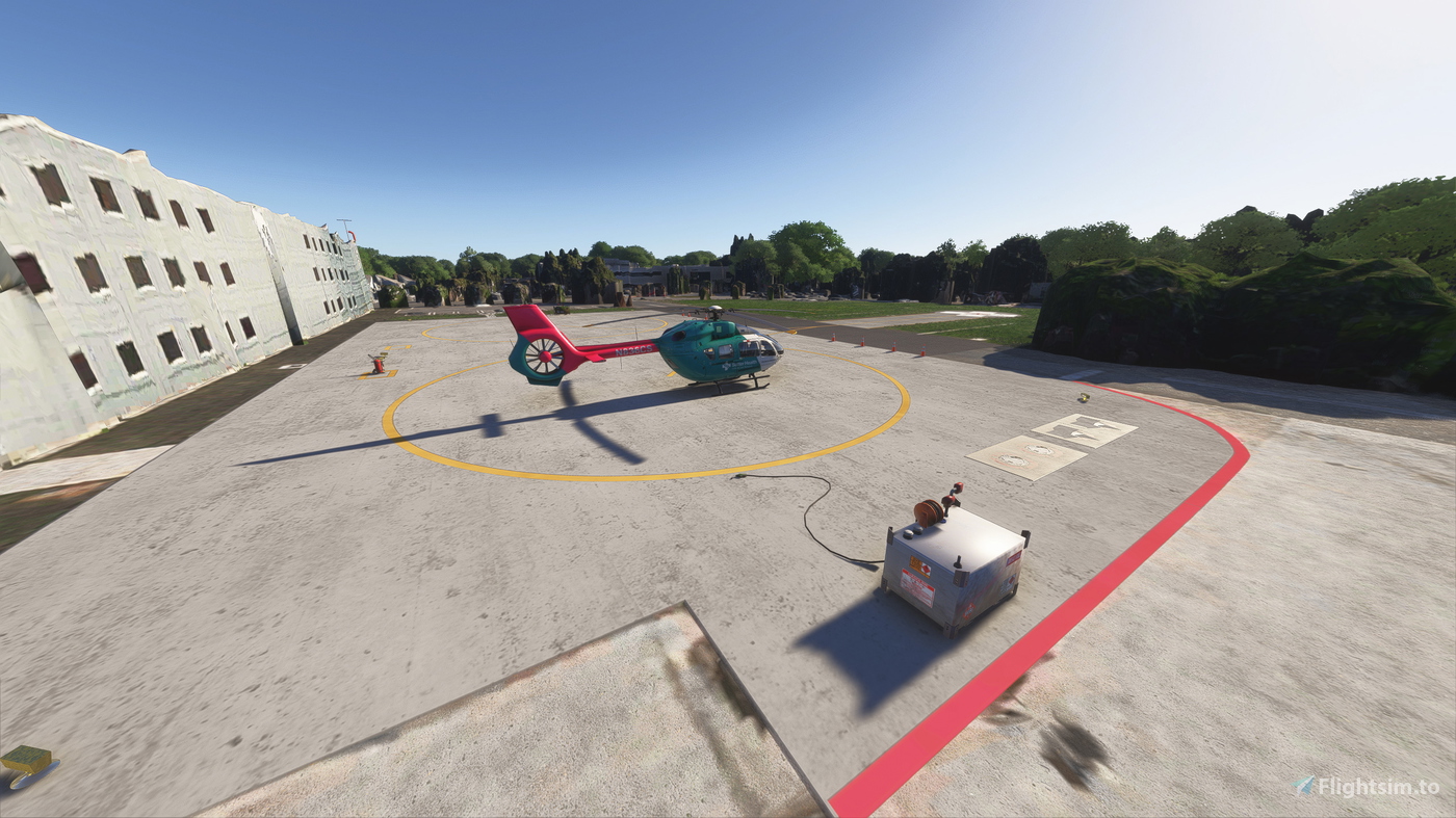 Sutter Health Memorial Medical Center Helipad for Microsoft Flight ...