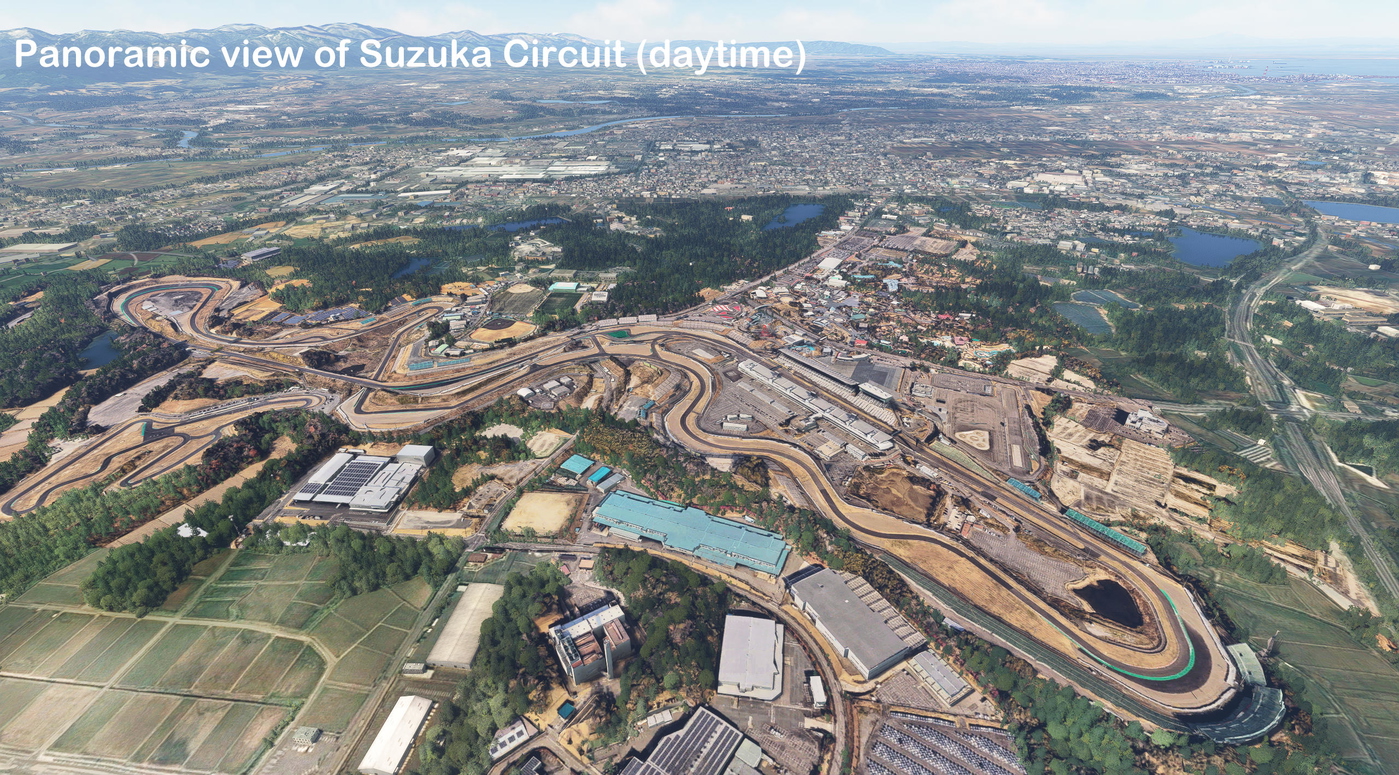 Suzuka Circuit Japan pro Microsoft Flight Simulator | MSFS