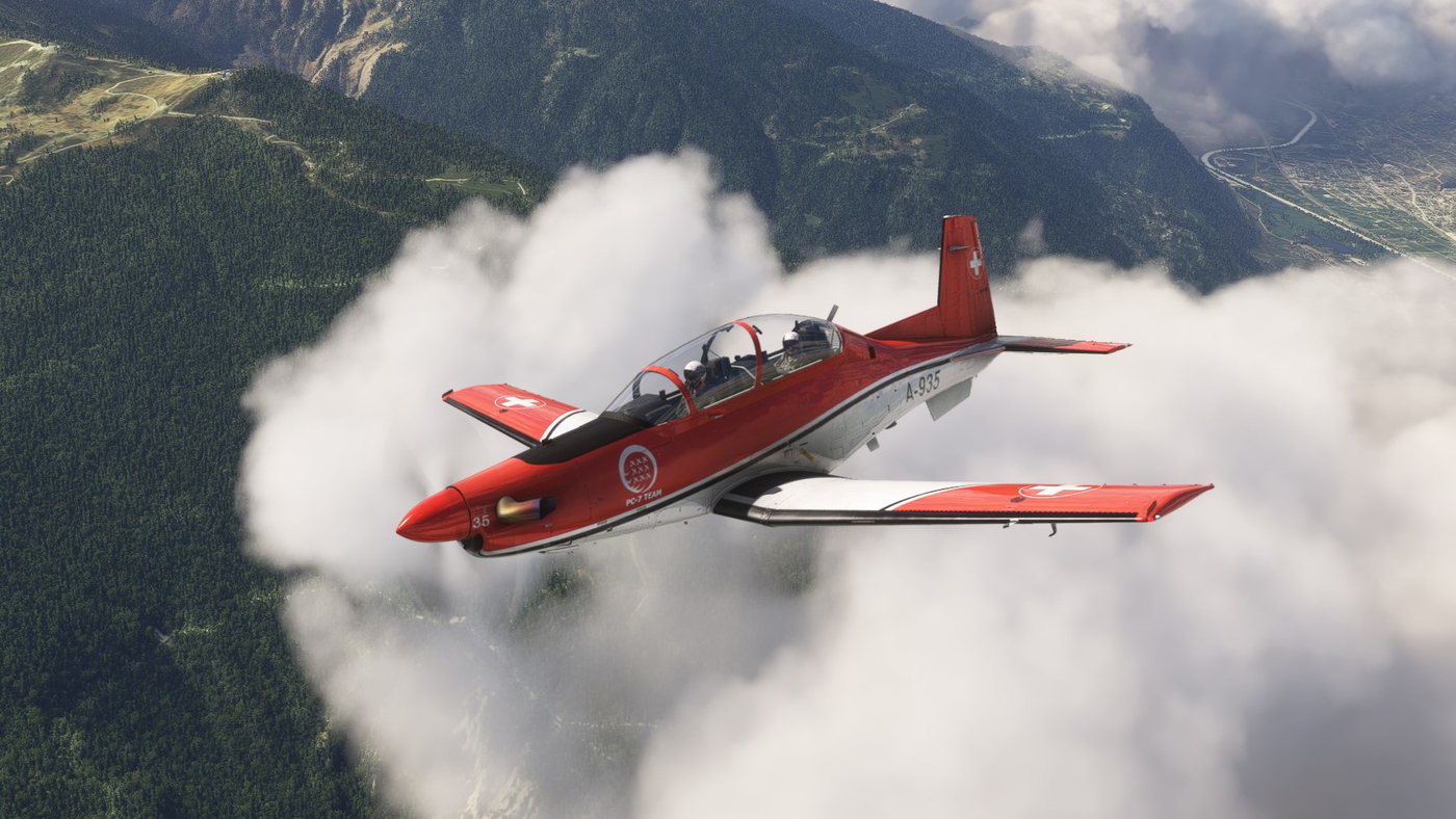 Swiss Air Force PC-7 对于 Microsoft Flight Simulator | MSFS