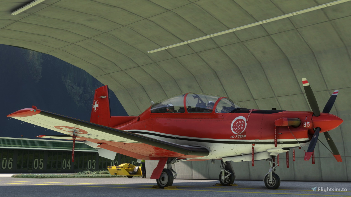 Swiss Air Force PC-7 for Microsoft Flight Simulator | MSFS
