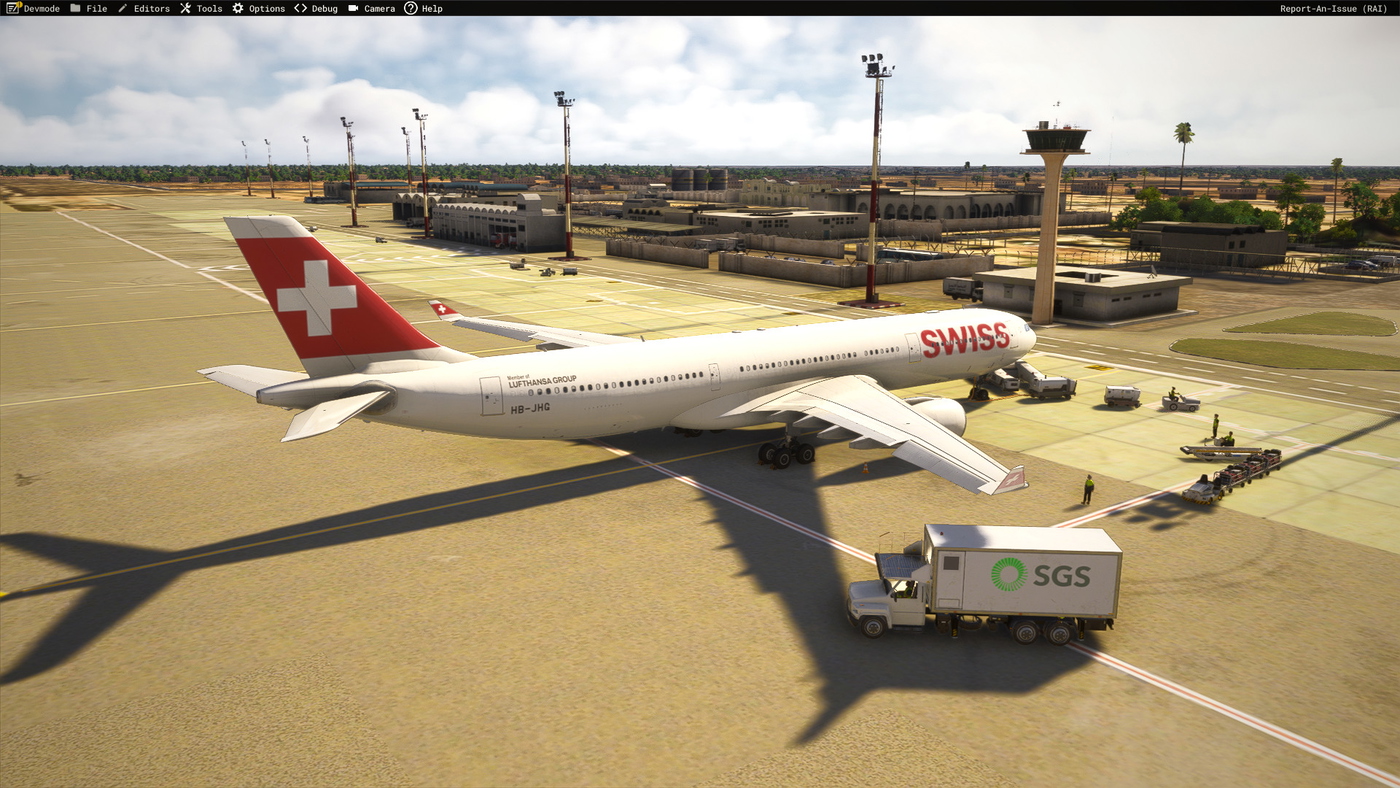 Swiss HB-JHG with LH Group Sticker livery Inibuilds A330-300RR MSFS2024 ...