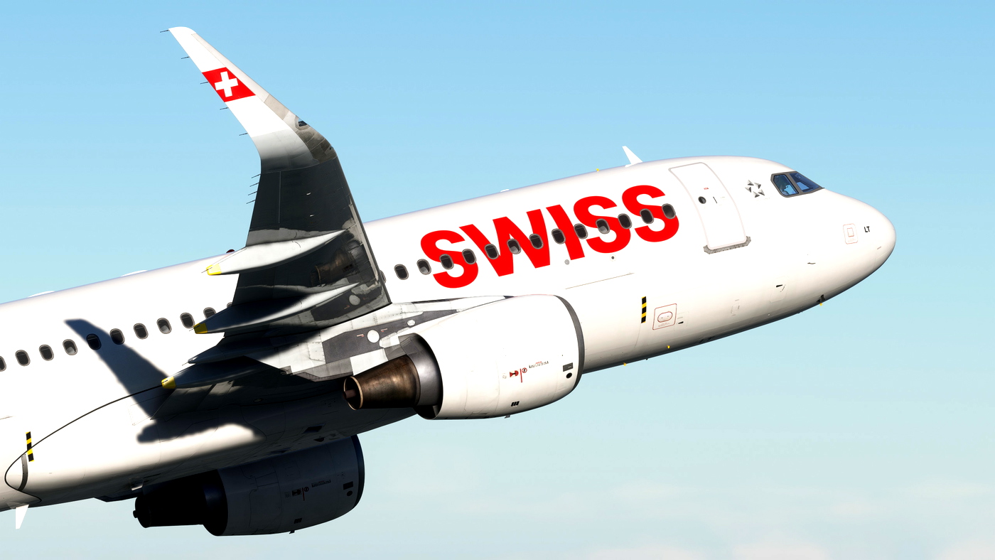 Threads - Announcements - Swiss [HB-JLT] w/Cabin Fenixsim A320 Sharklet ...