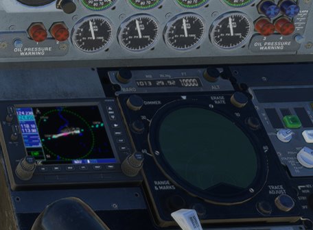 Switch off the weather radar in AH Boeing 707-320C for Microsoft Flight ...