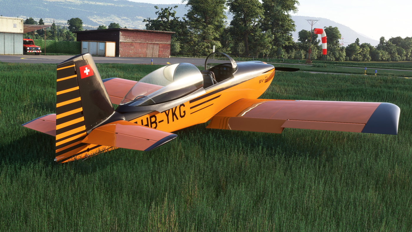 SWS Van's RV-8 HB-YKG für Microsoft Flight Simulator | MSFS