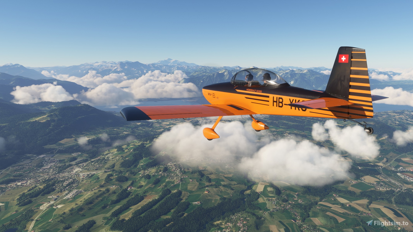 SWS Van's RV-8 HB-YKG para Microsoft Flight Simulator | MSFS