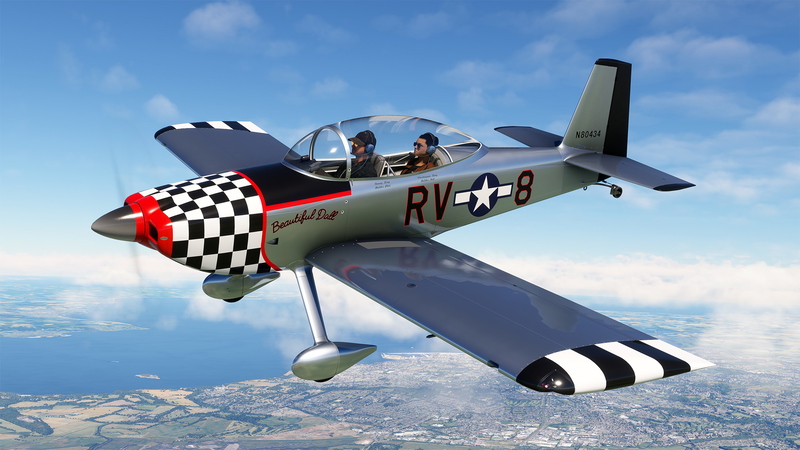 SimWorks Studios Vans RV-8 Liveries for Microsoft Flight Simulator | MSFS