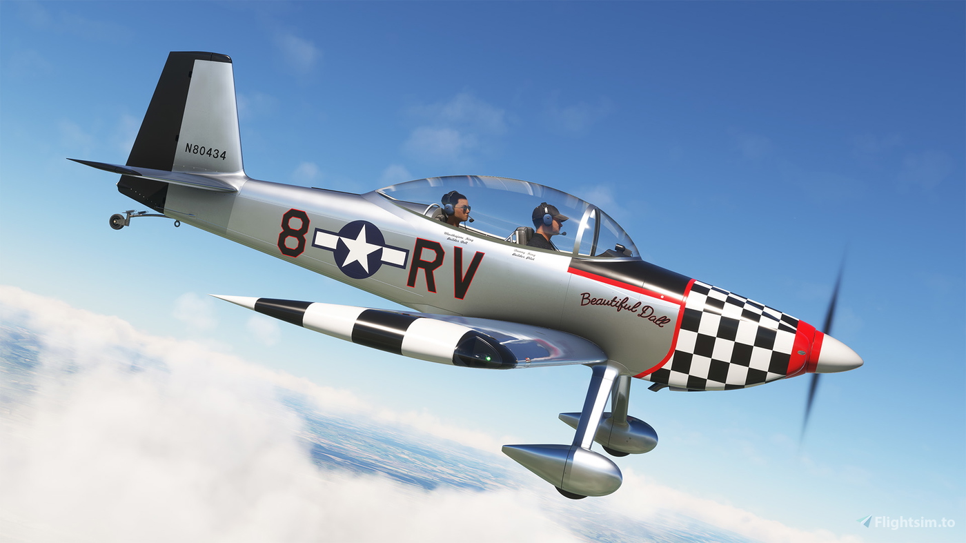 SWS Van's RV-8 - N80434 (Dynamic Registration) for Microsoft Flight ...