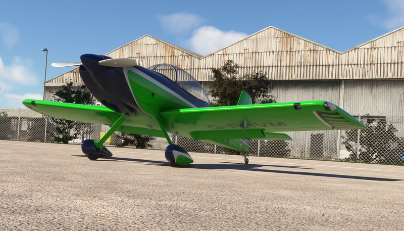 SWS Van's RV-8 G-PHVM for Microsoft Flight Simulator | MSFS
