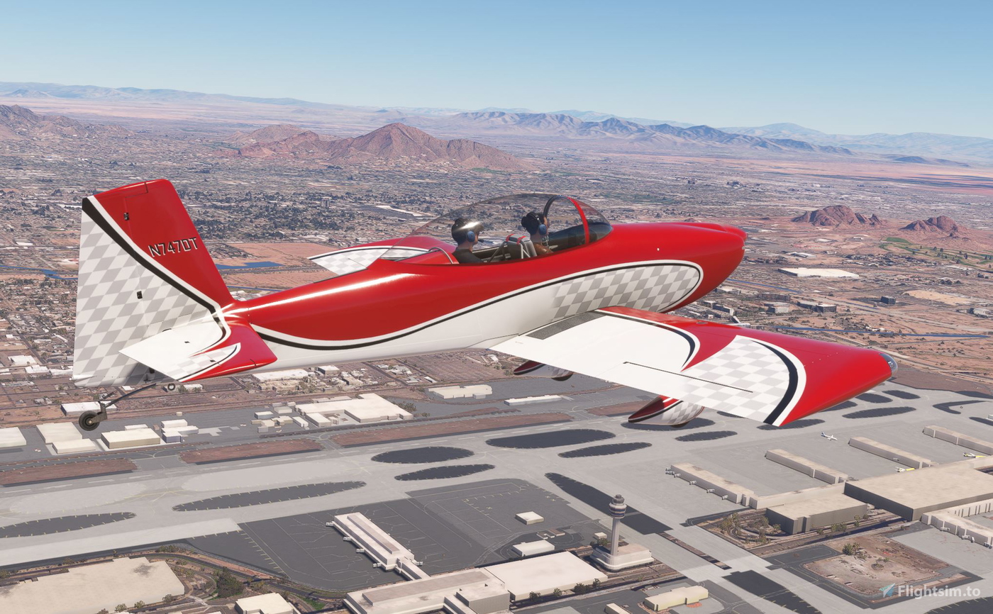 SWS Van's RV-8 N747DT pour Microsoft Flight Simulator | MSFS