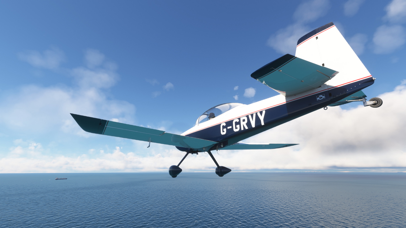 SWS Van's RV-8 G-GRVY (plus plain Dynamic Registration version) for ...