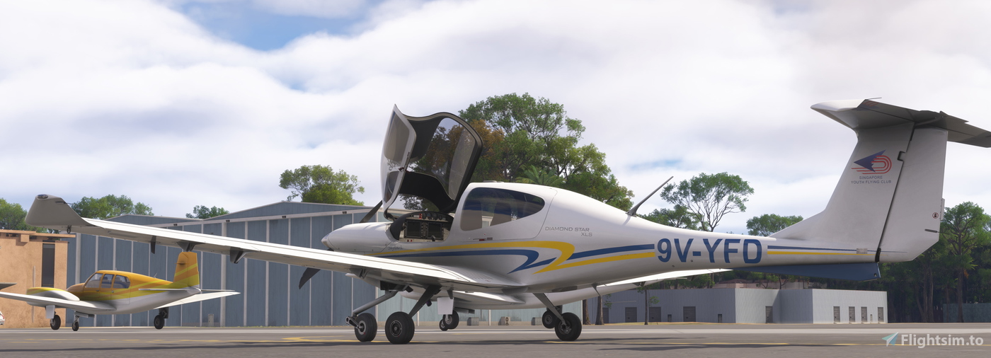 SYFC Livery Pack | COWS DA40 for Microsoft Flight Simulator | MSFS