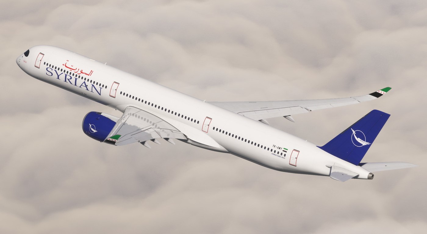 Syrian Air (Fictional) [PACK] | IniBuilds A35K and A359 for Microsoft ...