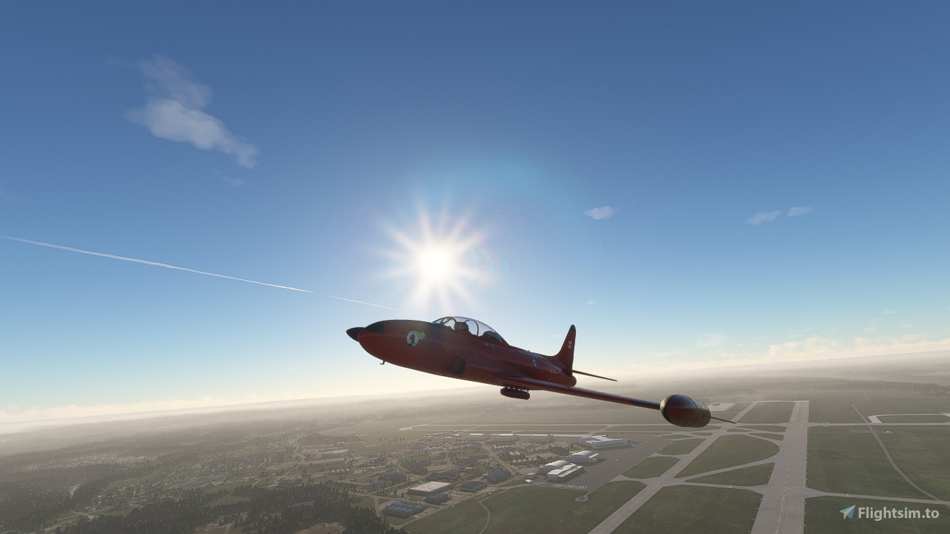 T-33 Inibuild RCAF Red Knight for Microsoft Flight Simulator | MSFS