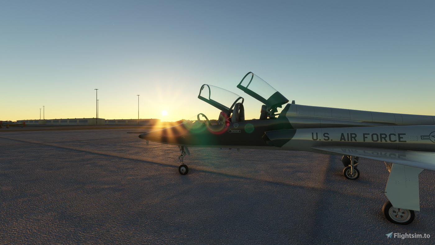 T-38 Talon Pilot Visibility for Microsoft Flight Simulator | MSFS