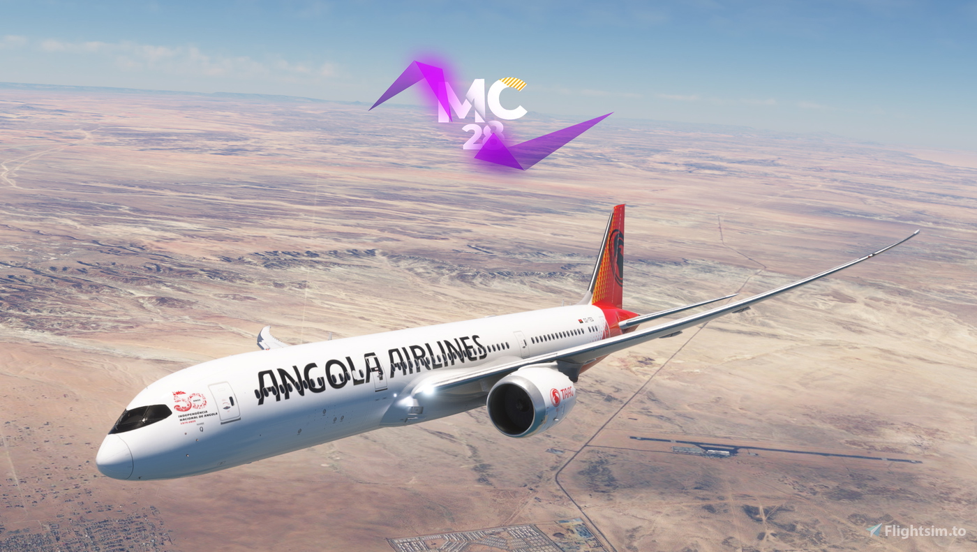 TAAG Angola Airlines(D2-TEQ)50 Years Angola Nacional Independence(Y.A.N ...