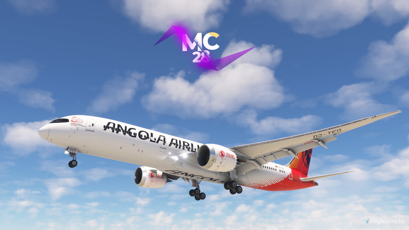 TAAG Angola Airlines(D2-TEQ)50 Years Angola Nacional Independence(Y.A.N ...