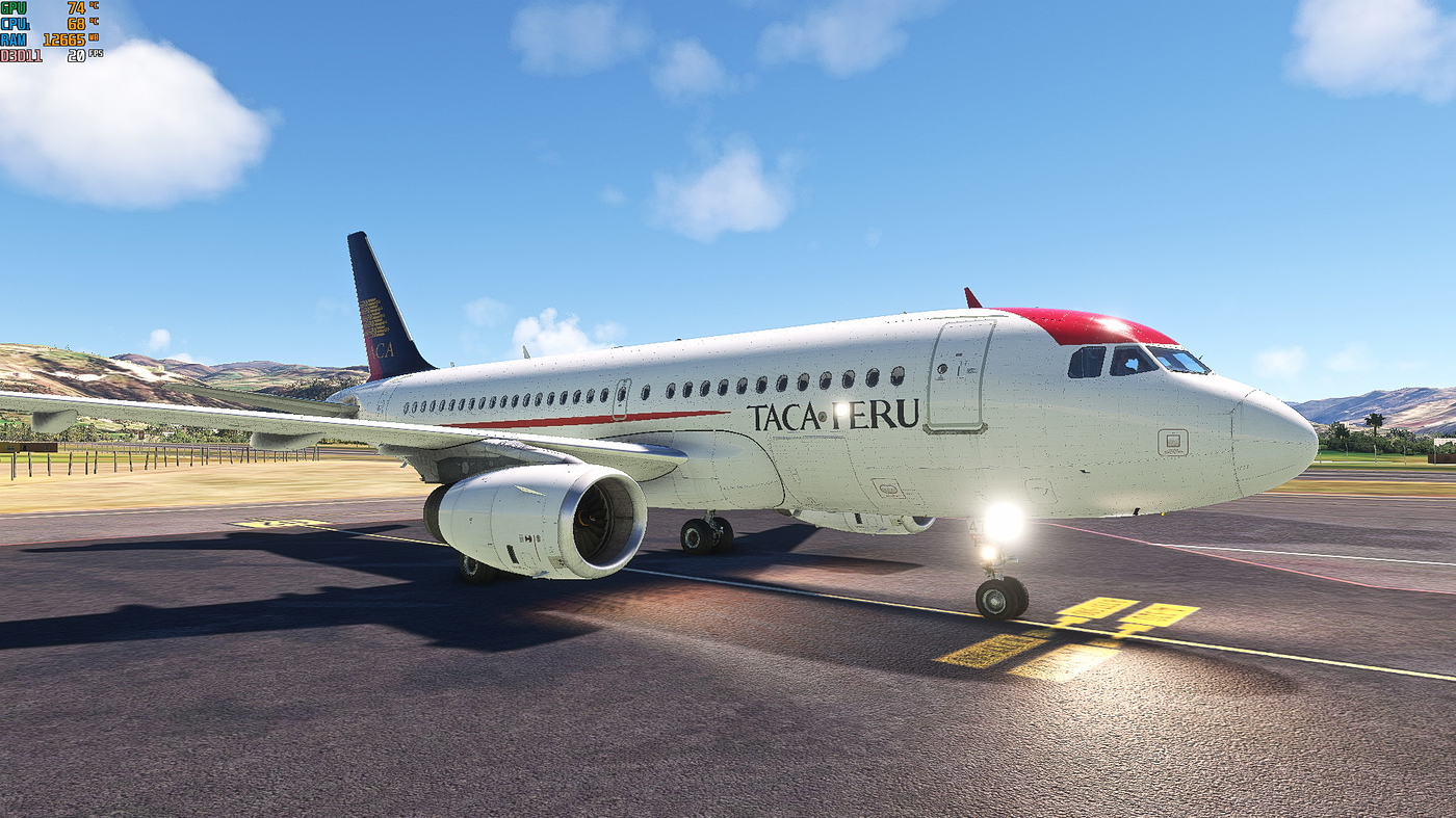 Taca Perú N471TA Fenix A319 IAE pour Microsoft Flight Simulator | MSFS