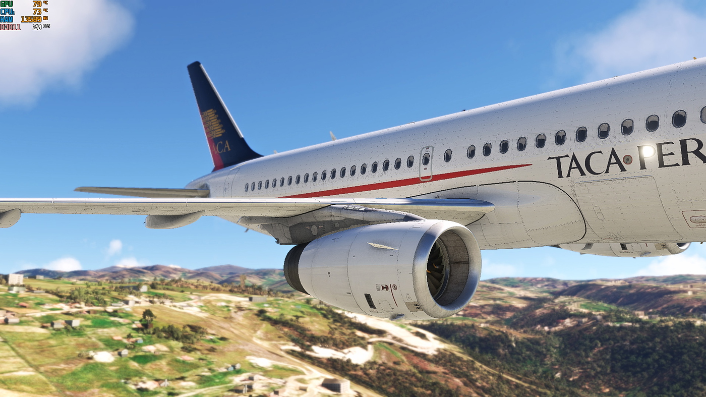 Taca Perú N471TA Fenix A319 IAE pour Microsoft Flight Simulator | MSFS
