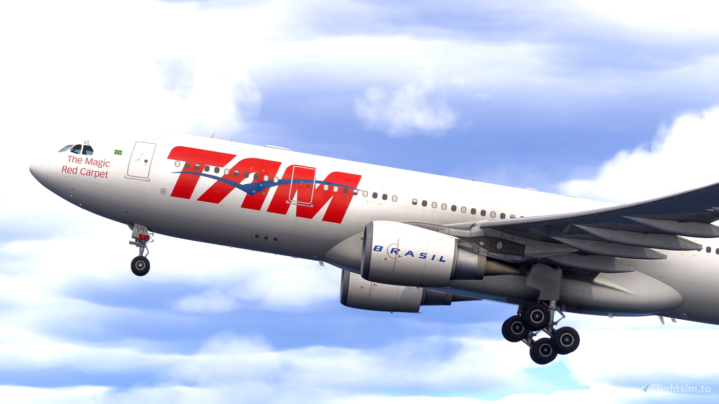 Threads - TAM Linhas Aéreas PT-MVL | iniBuilds A330-200 GE | 4K pro ...