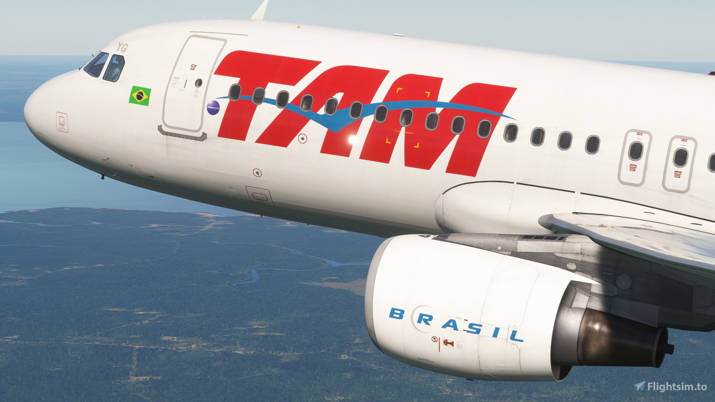TAM Linhas Aéreas PR-TYG | w/Cabin for Microsoft Flight Simulator | MSFS