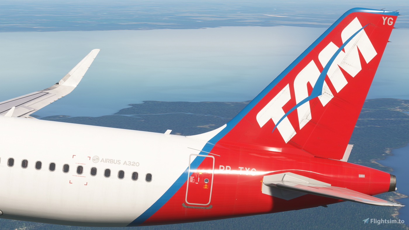 TAM Linhas Aéreas PR-TYG | w/Cabin for Microsoft Flight Simulator | MSFS