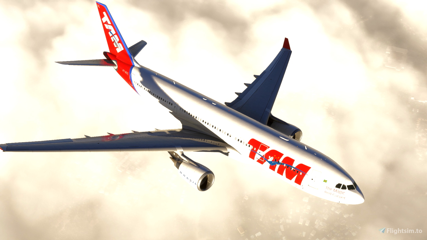 Threads - TAM Linhas Aéreas PT-MVL | iniBuilds A330-200 GE | 4K pro ...