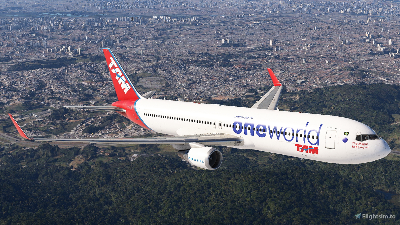 TAM 'oneworld' PT-MOC for Microsoft Flight Simulator | MSFS