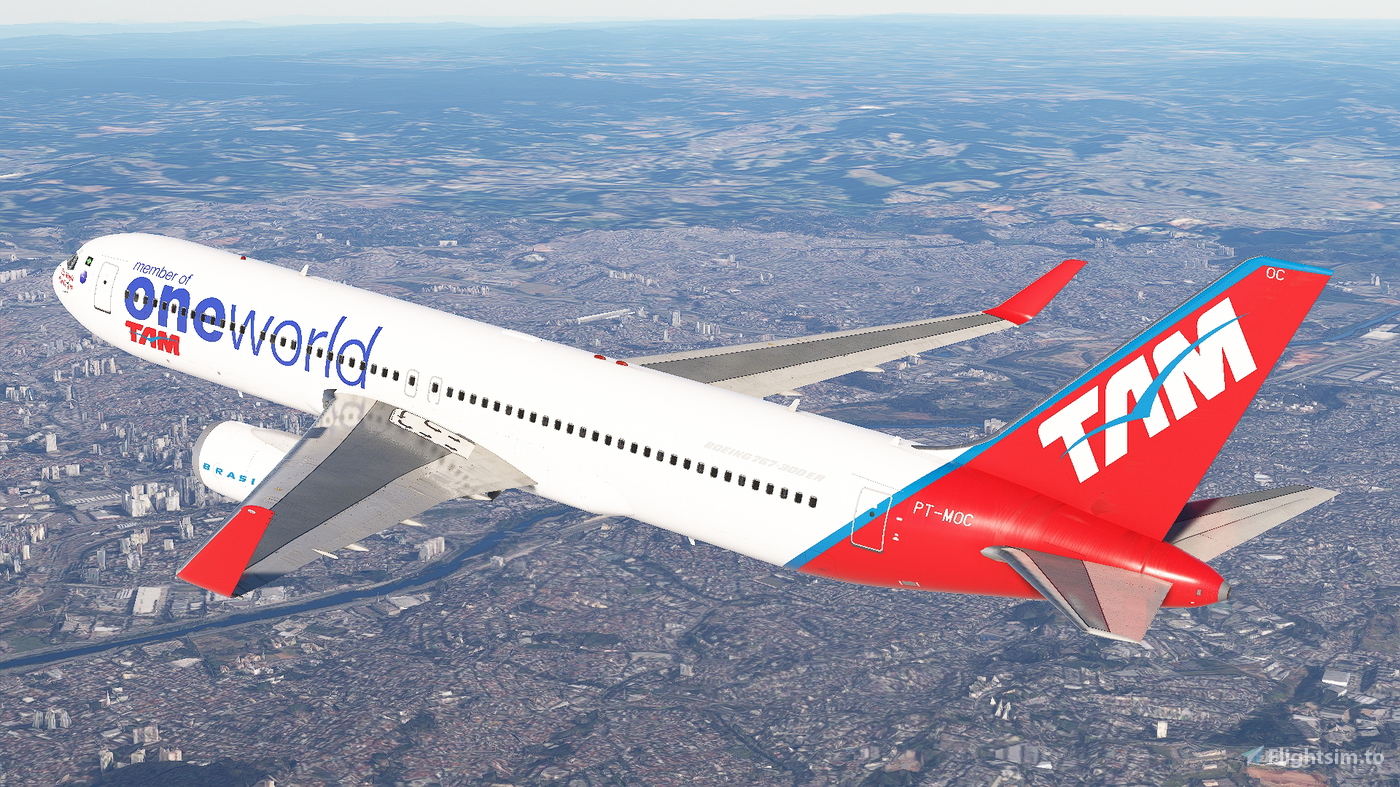 TAM 'oneworld' PT-MOC for Microsoft Flight Simulator | MSFS