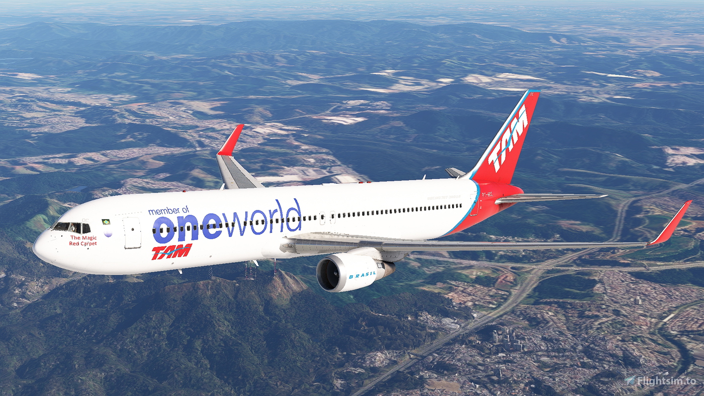 TAM 'oneworld' PT-MOC for Microsoft Flight Simulator | MSFS