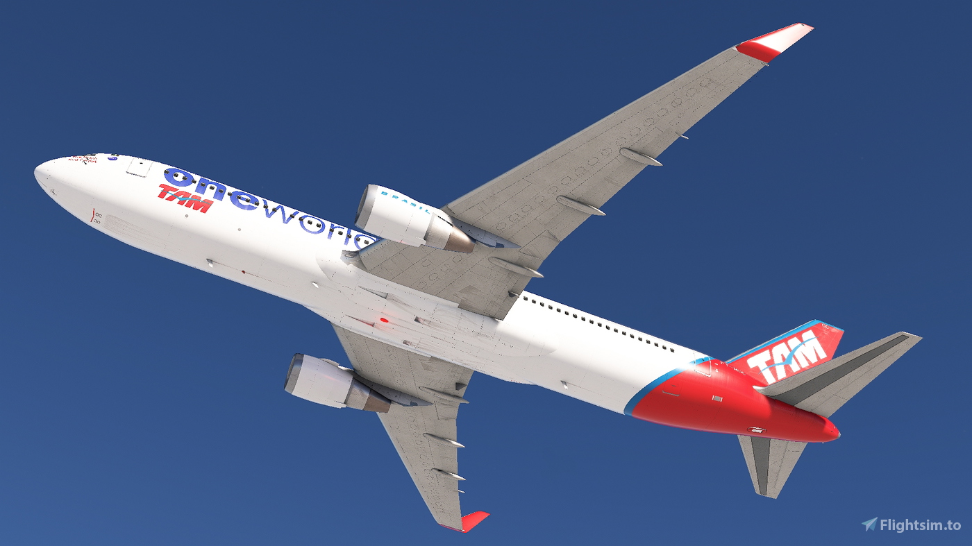 TAM 'oneworld' PT-MOC for Microsoft Flight Simulator | MSFS